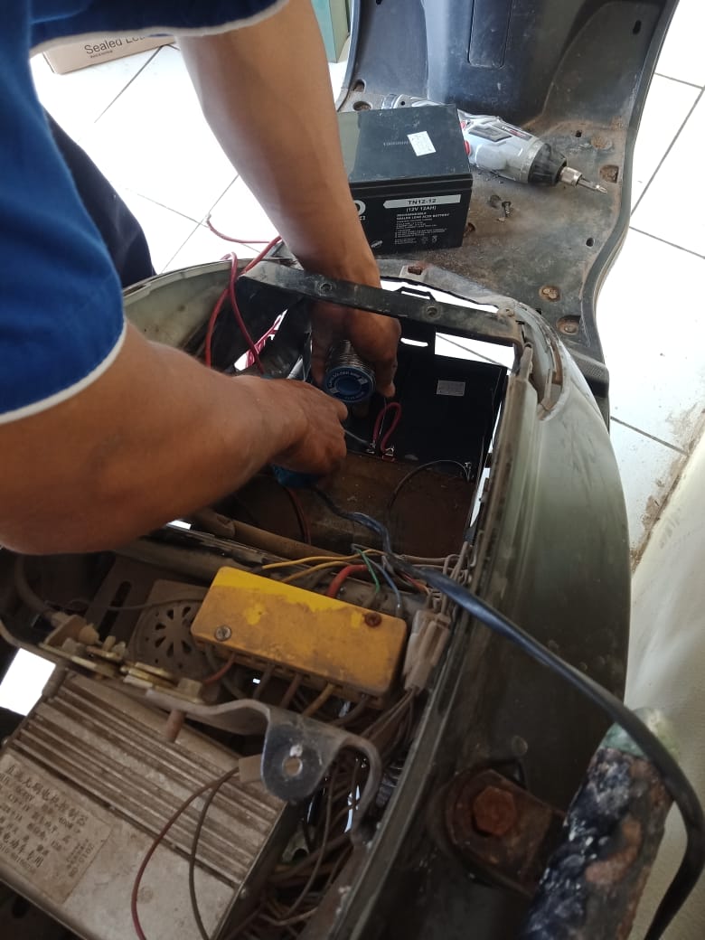 Service sepeda listrik baterai cepat habis (drop) – Depok – Bengkel ...